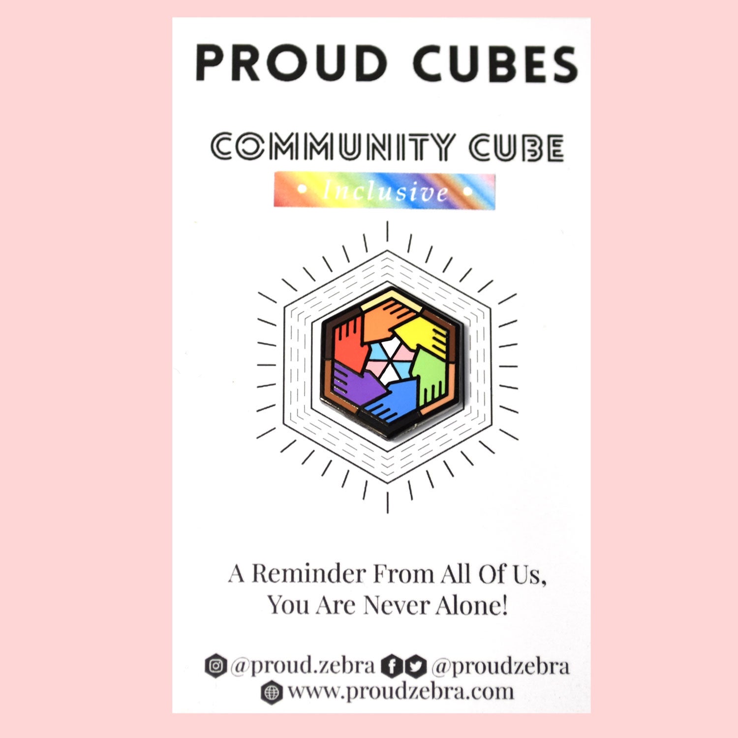 Proud Cubes - Community Cube - Inclusive | Slice - Shop, Gallery, Club ...