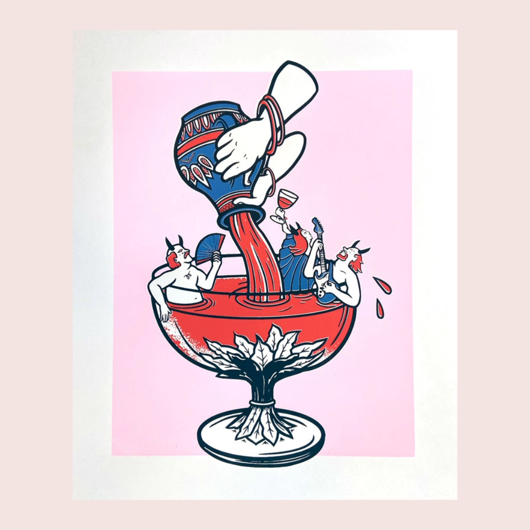 HEDONIST HOT TUB - Print | Slice - Shop, Gallery, Club & Studios