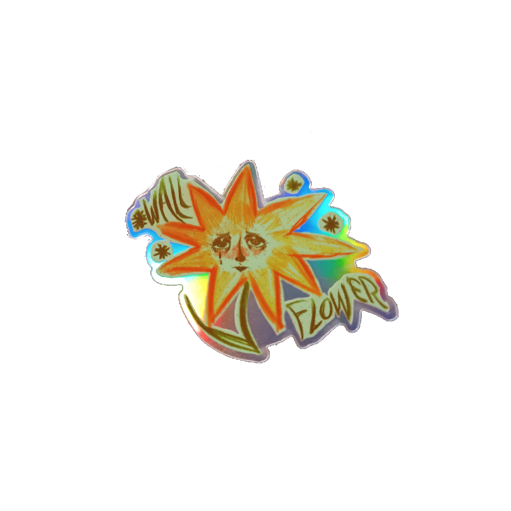 WALL FLOWER STICKER by Iz Brands | Slice - Shop, Gallery, Club & Studios
