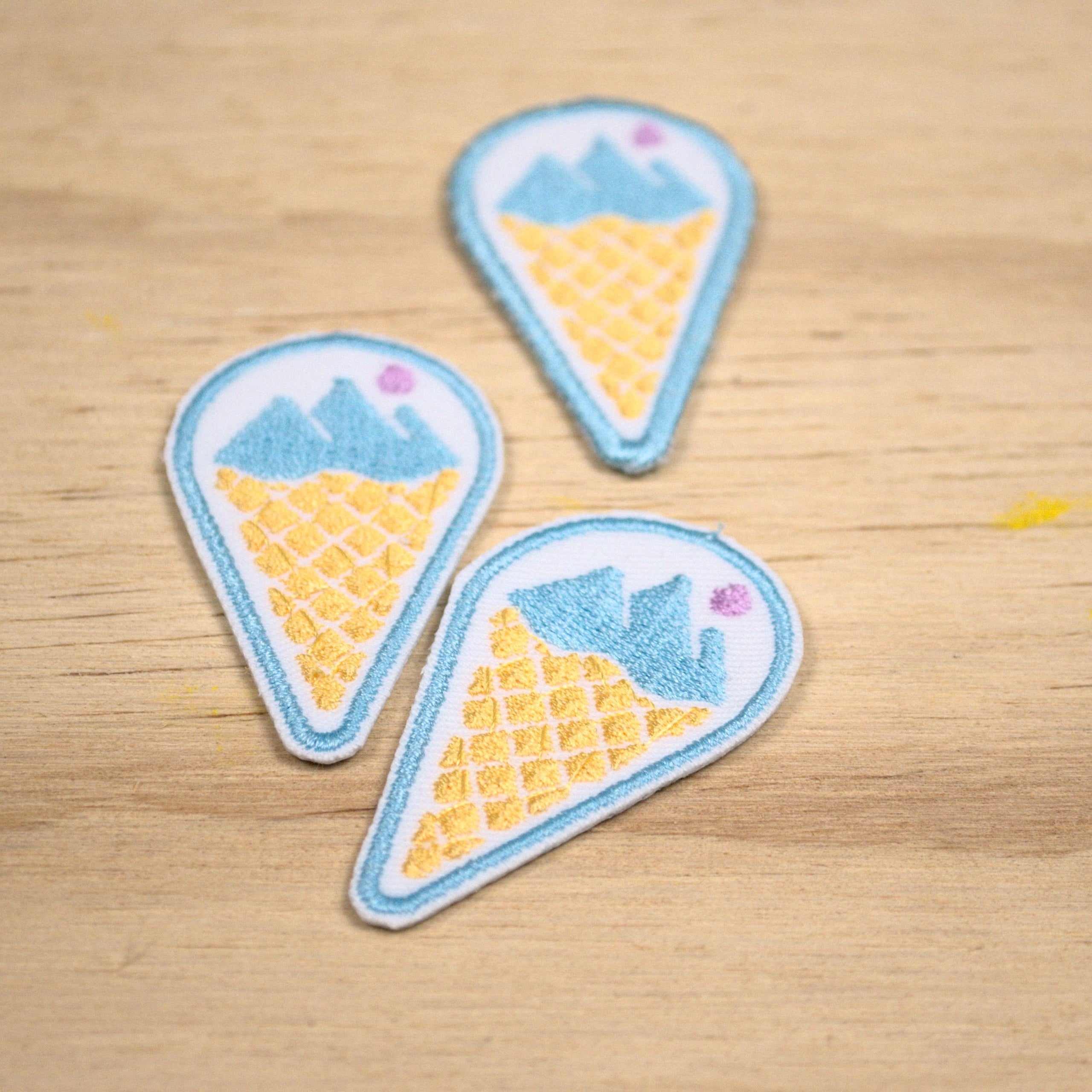 Ice Cream Avalanche Patch | Slice - Shop, Gallery, Club & Studios