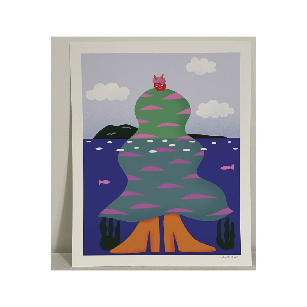 Oni in the Ocean | Slice - Shop, Gallery, Club & Studios