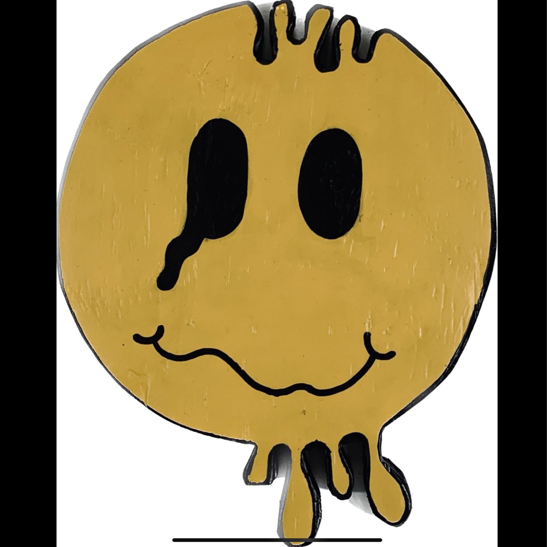 Drip Smiley Cut-Out | Slice - Shop, Gallery, Club & Studios