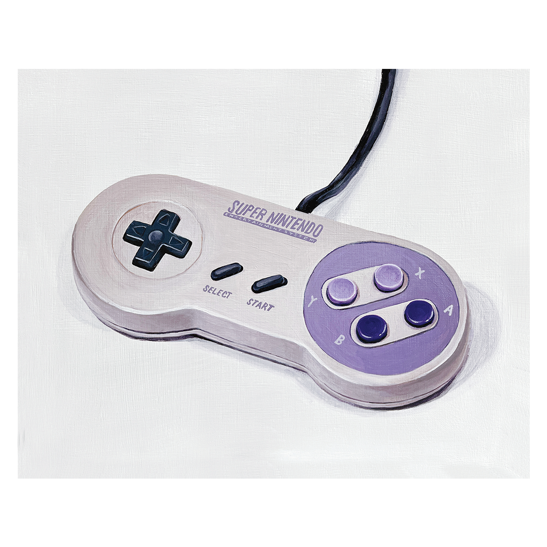 NES Print | Slice - Shop, Gallery, Club & Studios